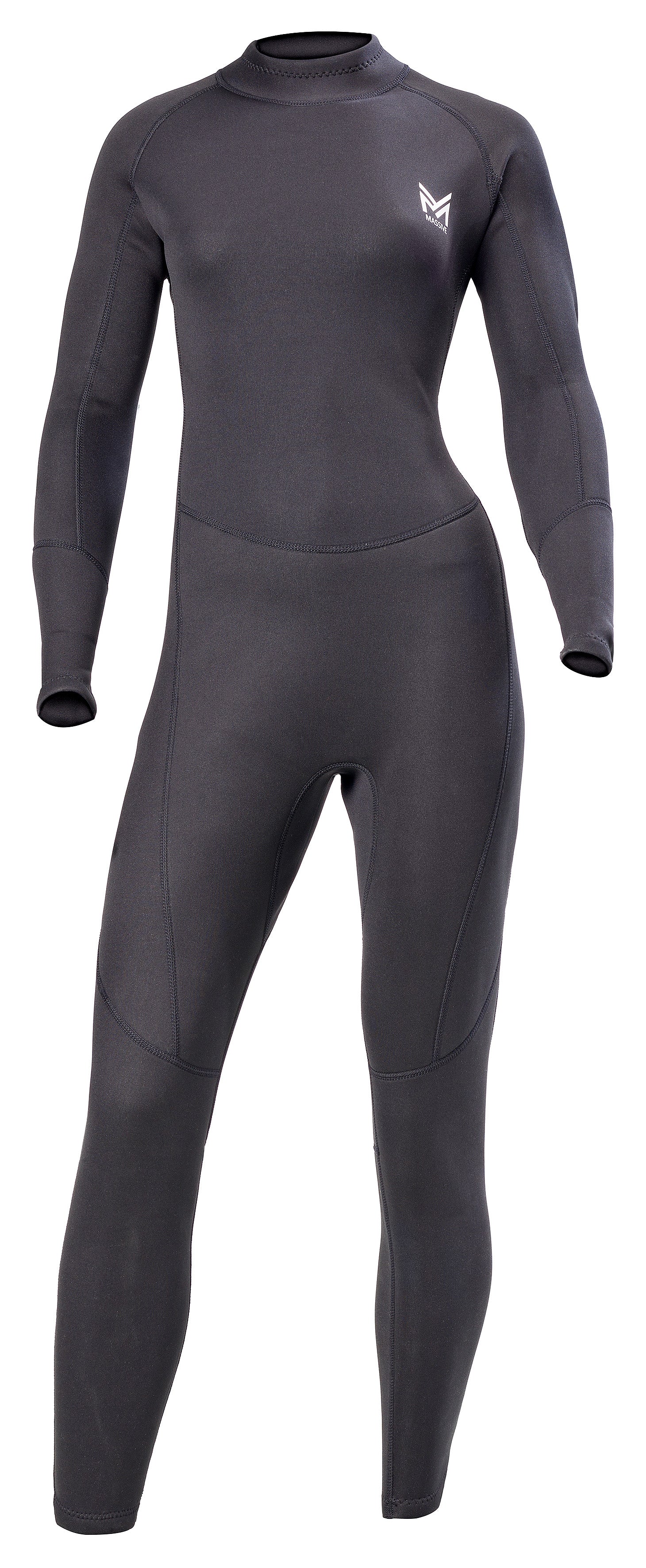 Massive Women Long Wetsuit Lang Våddragt Dame 3 Mm Black Tilbud 275 00 Dkk Lemvig